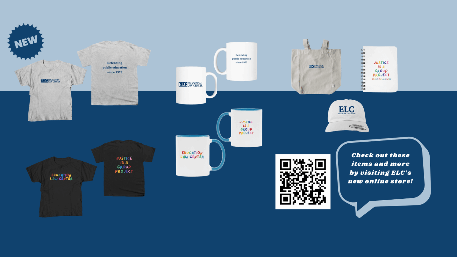 Justice is a Group Project — ELC Merch Now Available! - Education Law ...